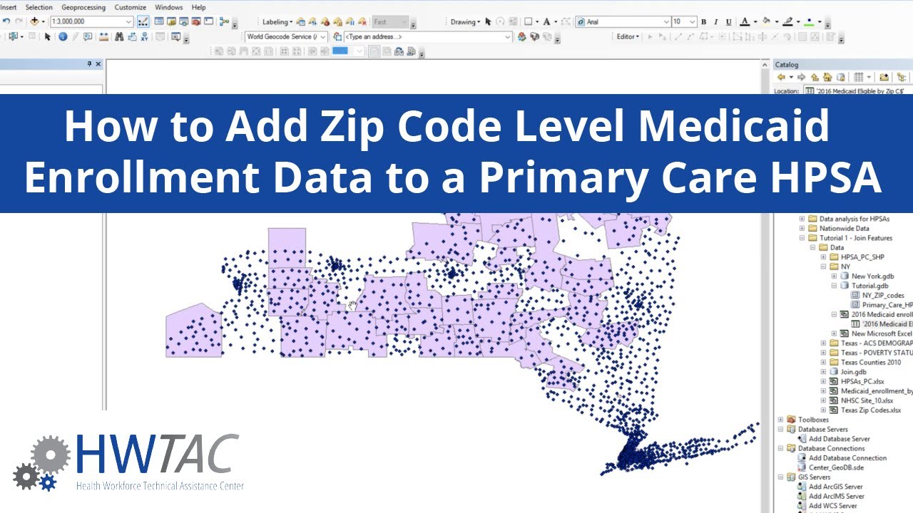 How to Add Zip Code Level Medicaid Enrollment Data to a Primary Care ...