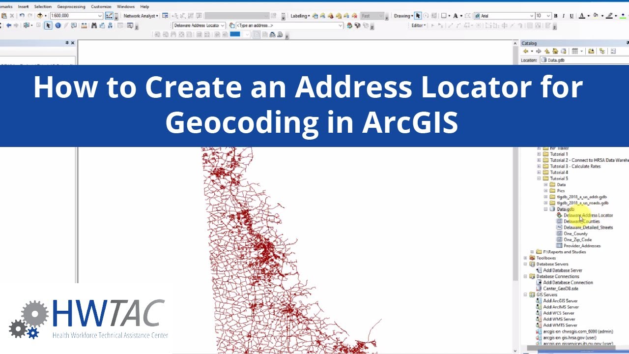 How to Create an Address Locator for Geocoding in ArcGIS - HWTAC
